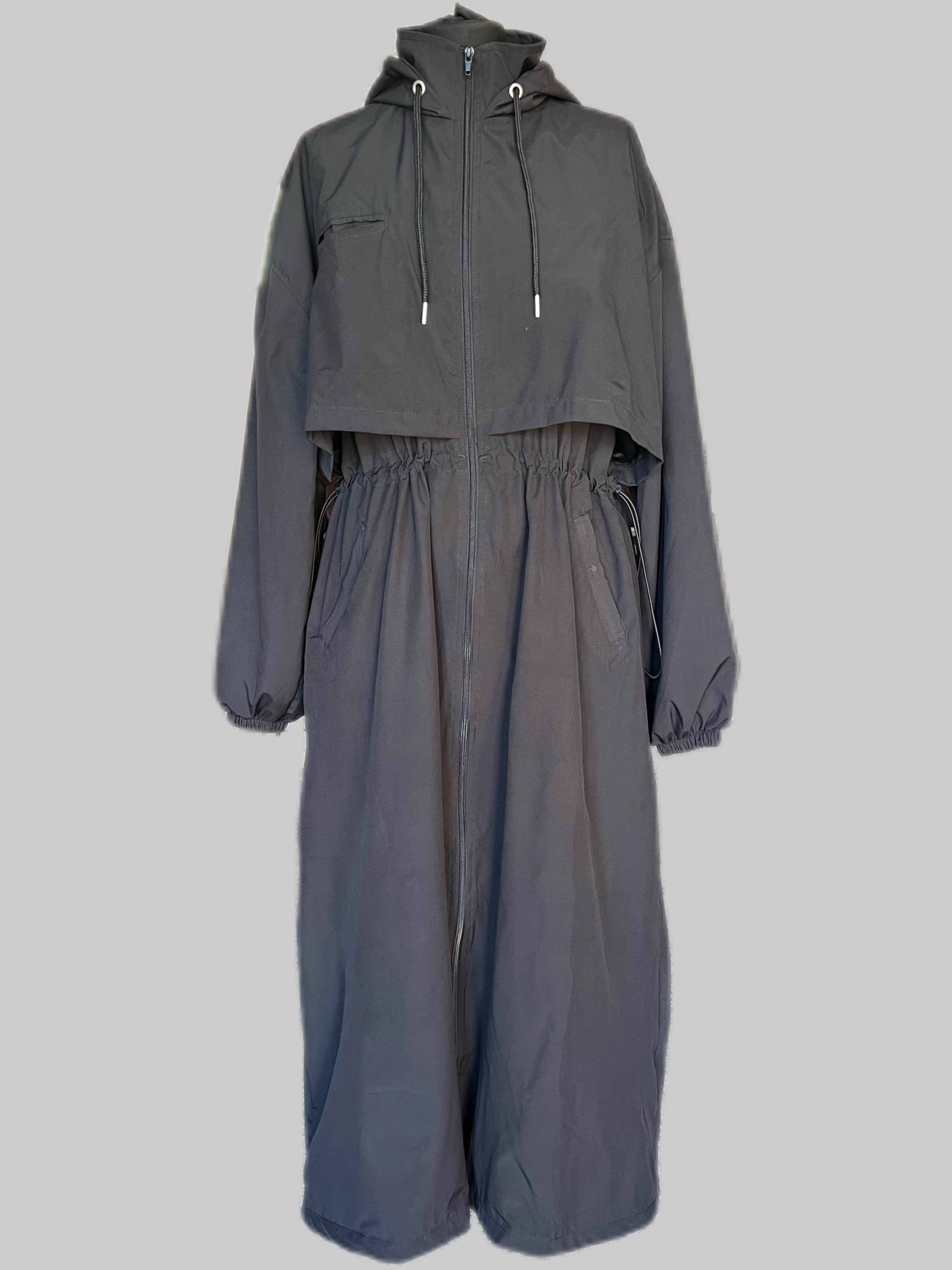 Plus size raincoat abaya – HOODJABI